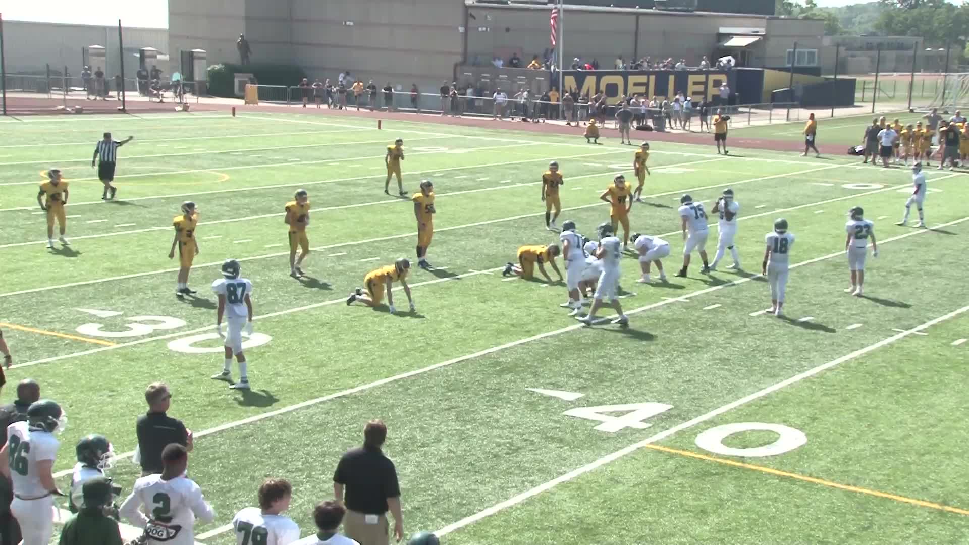 Archbishop Moeller High School - Trinity High School highlights - Hudl