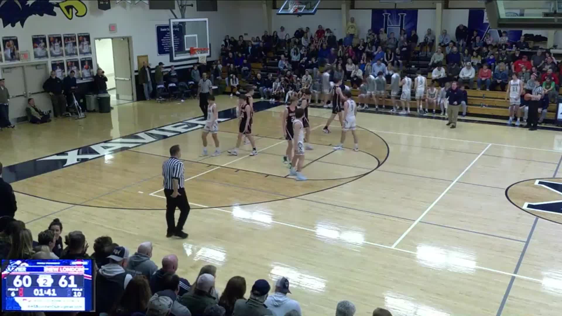 New London at Xavier - Hayden Quimby highlights - Hudl