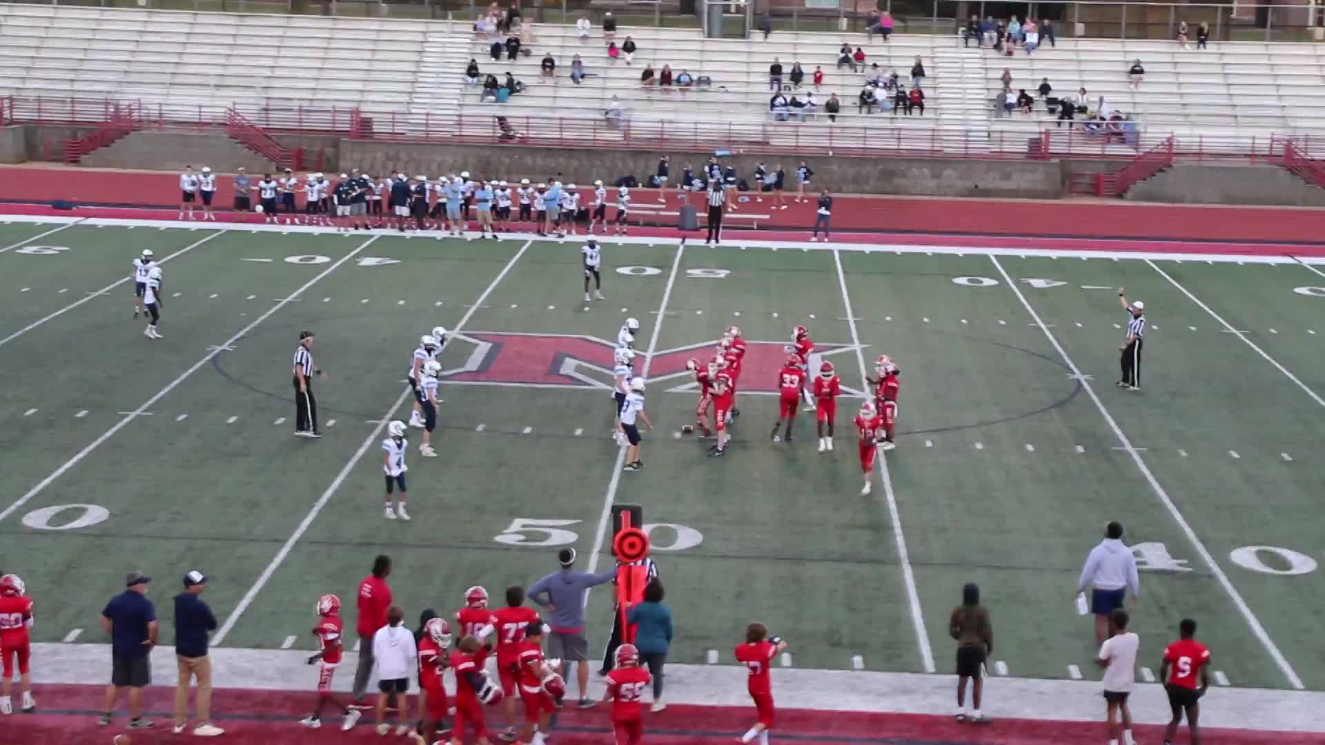 JV Milton 26 v Cambridge 0 - Aidan (noodles)Howerton highlights - Hudl