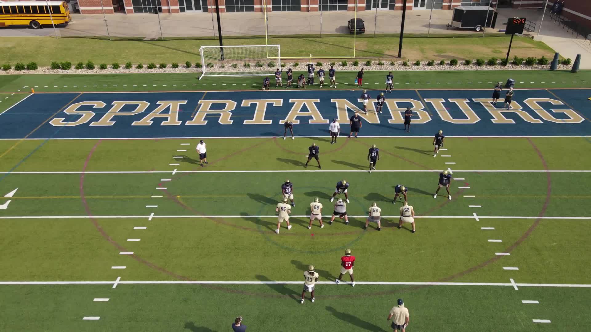 Spartanburg Spring Game - Shannon Whiteside highlights - Hudl
