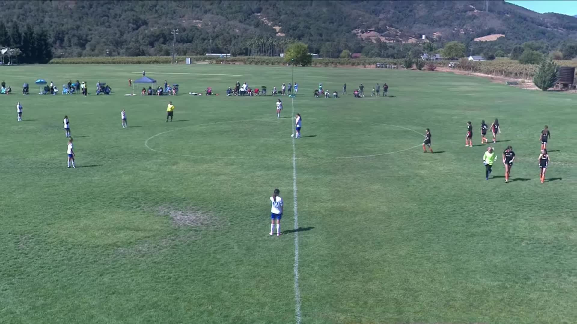 Peninsula SC Fusion 11G Blue 9.29.24 - Lyndl Burke highlights - Hudl