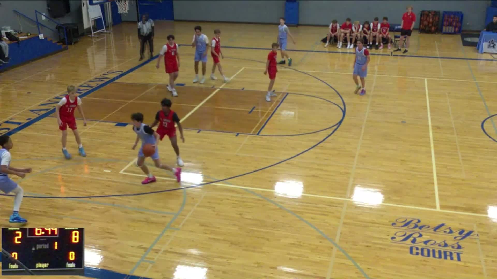St Andrews Episcopal vs St. Theresa 7/8 - Landon Bishop highlights - Hudl