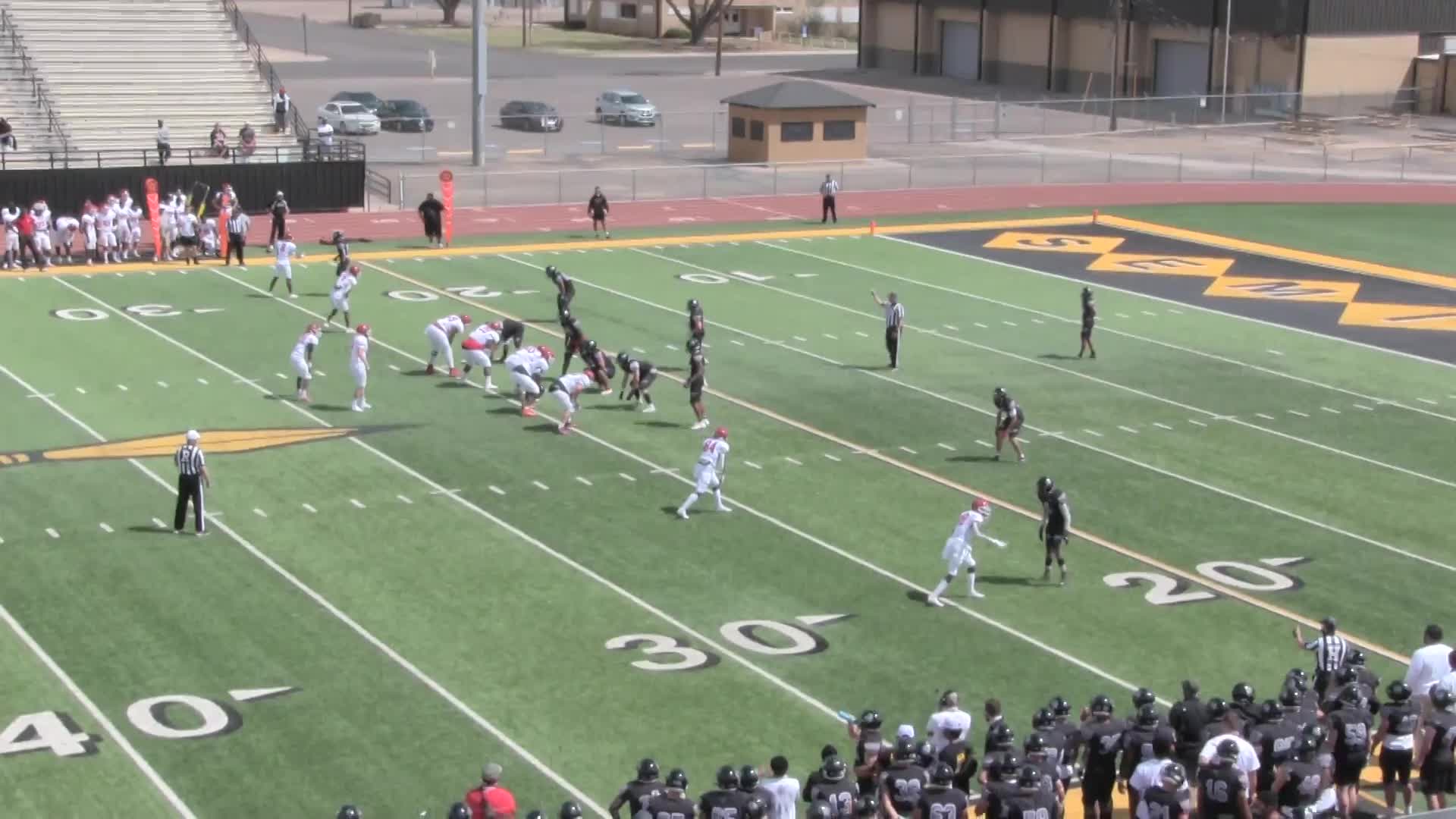 New Mexico Military Institute - Tru Edwards highlights - Hudl