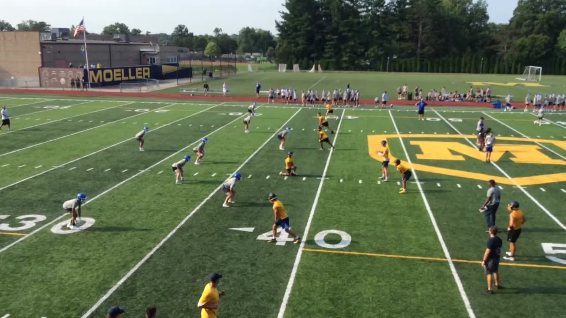 Cov Cath 7v7 - Jared Merk highlights - Hudl