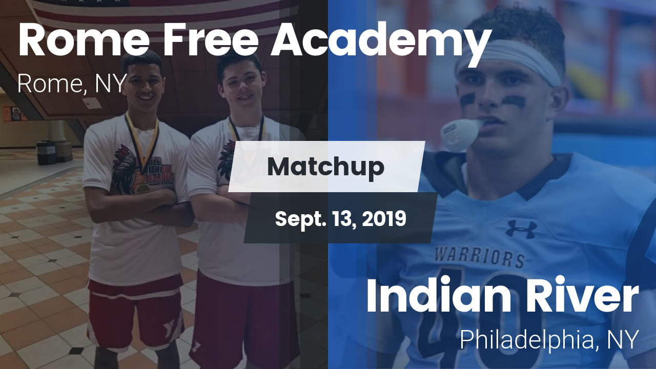 Matchup: Rome Free Academy vs. Indian River 2019 - Rome Free Academy ...