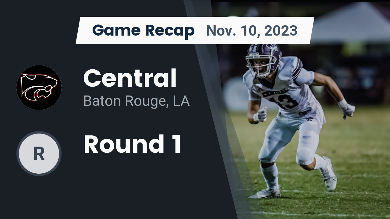 Recap: Central vs. Round 1 2023 - Central High School highlights - Hudl