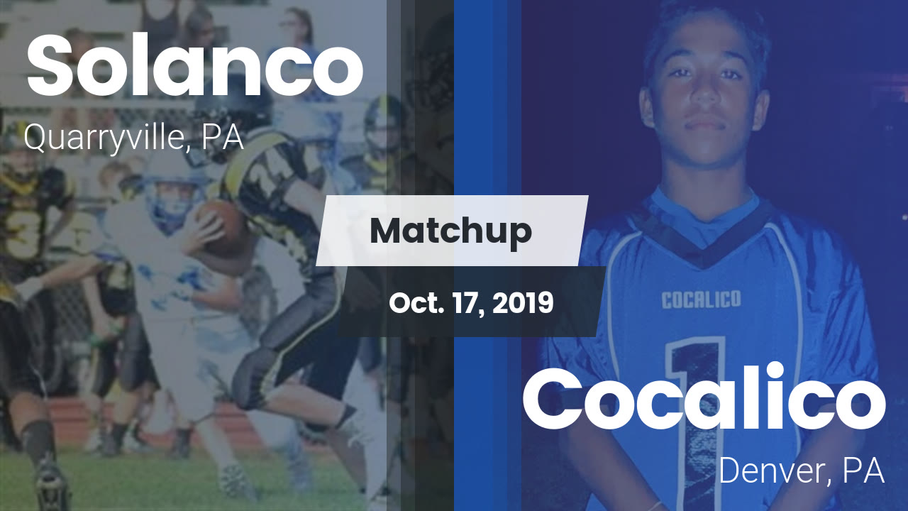 Matchup: Solanco vs. Cocalico 2019 - Solanco High School highlights - Hudl