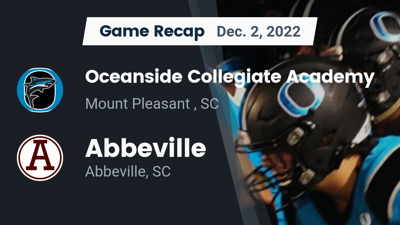 Videos - Oceanside Collegiate Academy Landsharks (Mt. Pleasant, SC ...