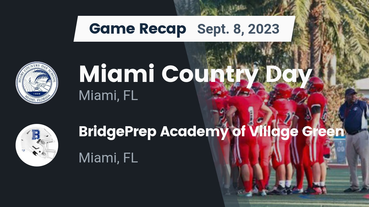 Miami Country Day (Miami, FL) High School Sports - Football, Basketball ...