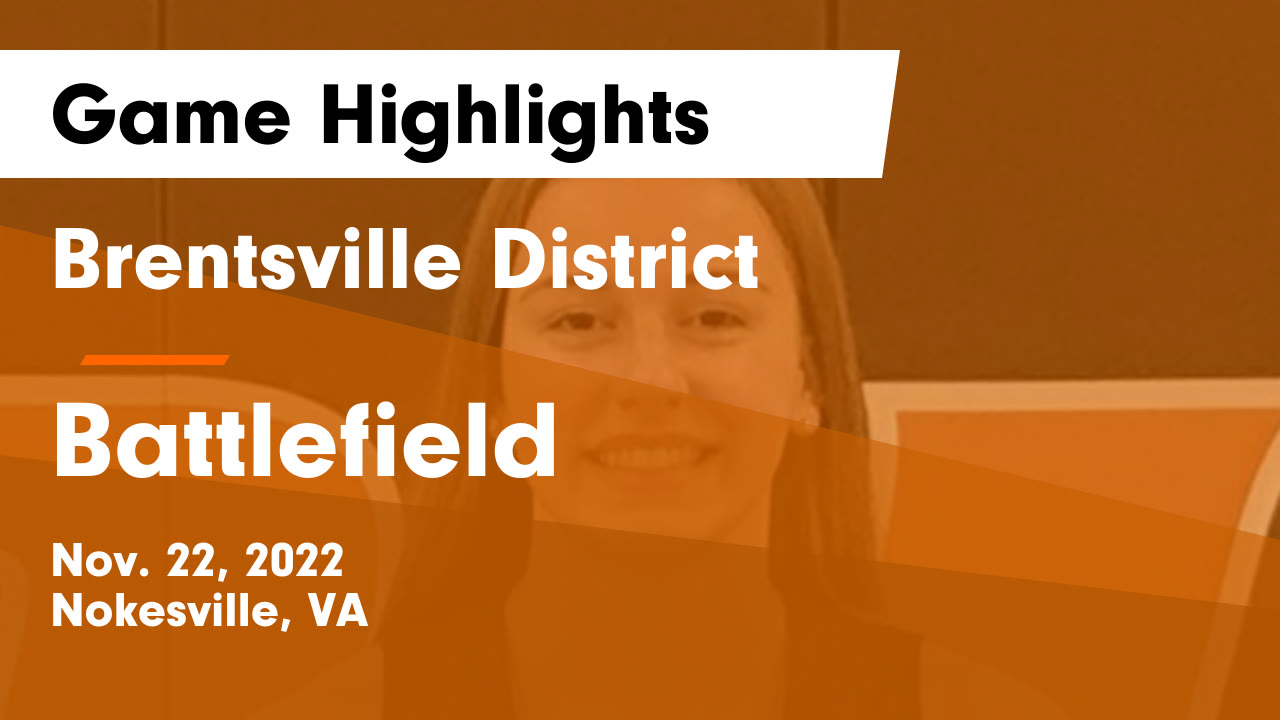 Brentsville District vs Battlefield Game Highlights - Nov. 22, 2022 - Brentsville District ...