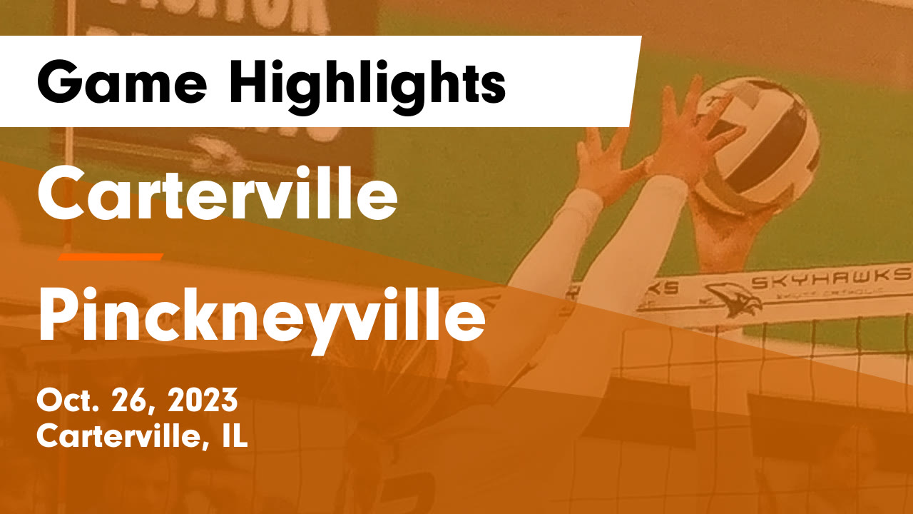 Carterville vs Pinckneyville Game Highlights - Oct. 26, 2023 ...