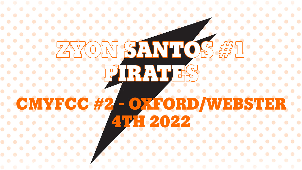 Zyon Santos #1 Pirates - CMYFCC highlights - Hudl