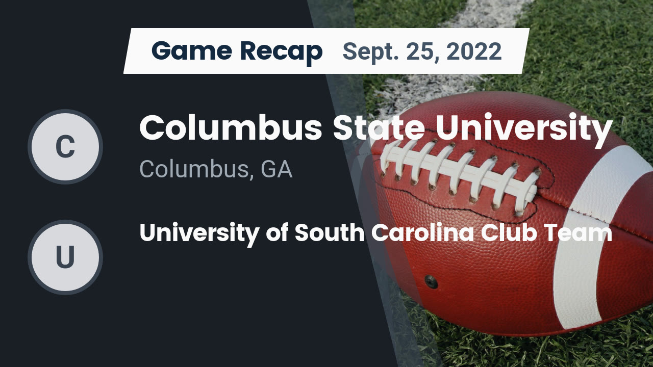 Recap: Columbus State University vs. University of South Carolina Club ...