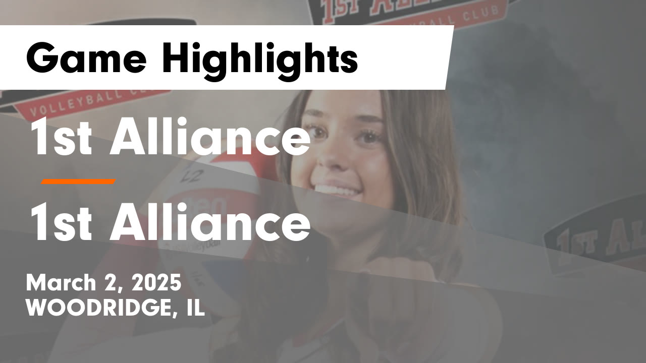 1st Alliance vs 1st Alliance Game Highlights - March 2, 2025 - 1st ...
