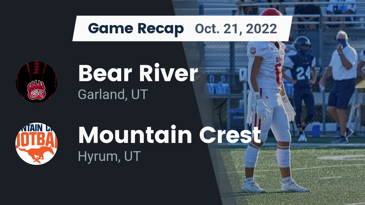 Recap: Bear River vs. Mountain Crest 2022 - Bear River High highlights - Hudl
