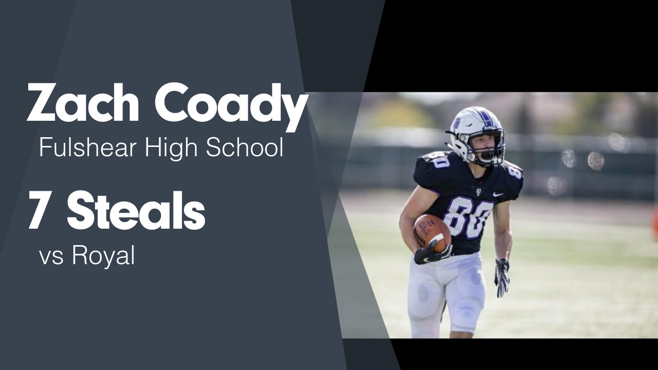 7 Steals vs Royal - Zach Coady highlights - Hudl