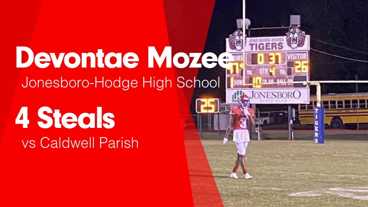 4 Steals vs Caldwell Parish - Devontae Mozee highlights - Hudl