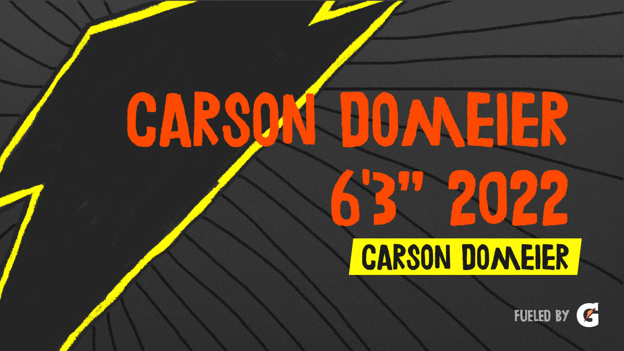 Carson Domeier 6'3” 2022 - Carson Domeier highlights - Hudl