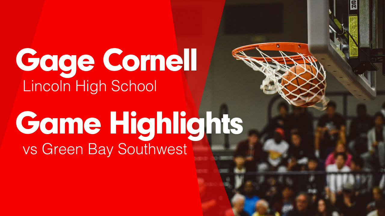 Game Highlights vs Green Bay Southwest - Gage Cornell highlights - Hudl