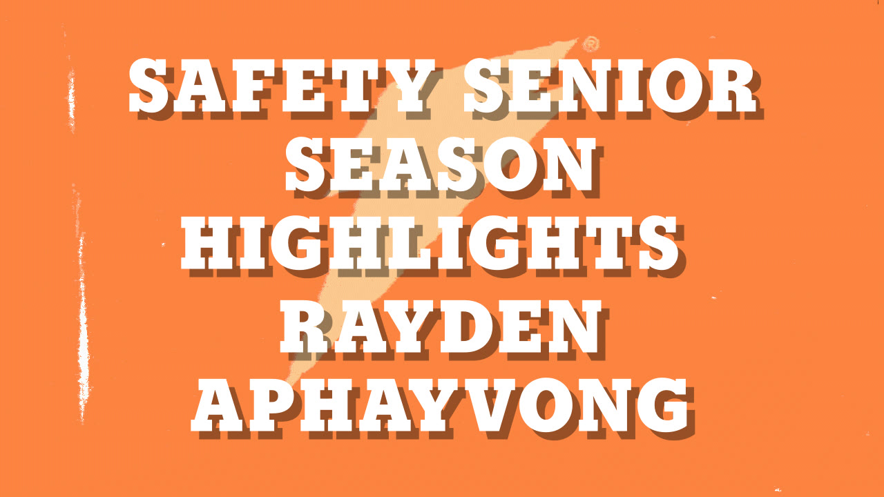Safety Senior Season Highlights - Rayden Aphayvong highlights - Hudl