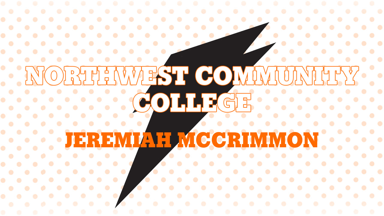 NorthWest Community College - Jeremiah McCrimmon highlights - Hudl