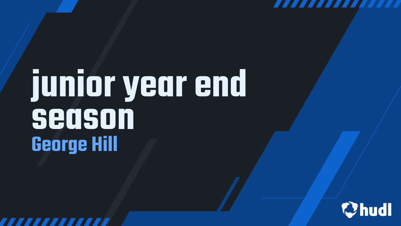 junior year end season - George Hill highlights - Hudl