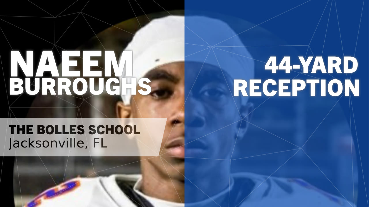 Naeem Burroughs - The Bolles - 2025 Senior Season Highlights
