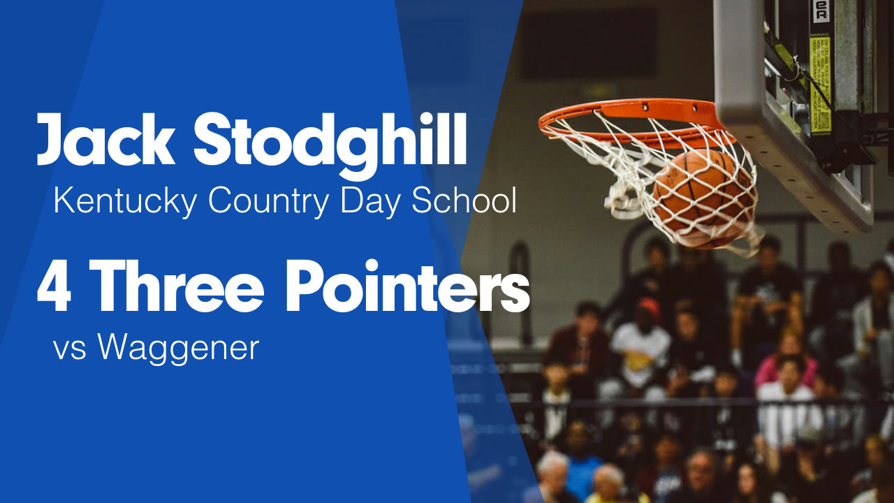 4 Three Pointers vs Waggener - Jack Stodghill highlights - Hudl