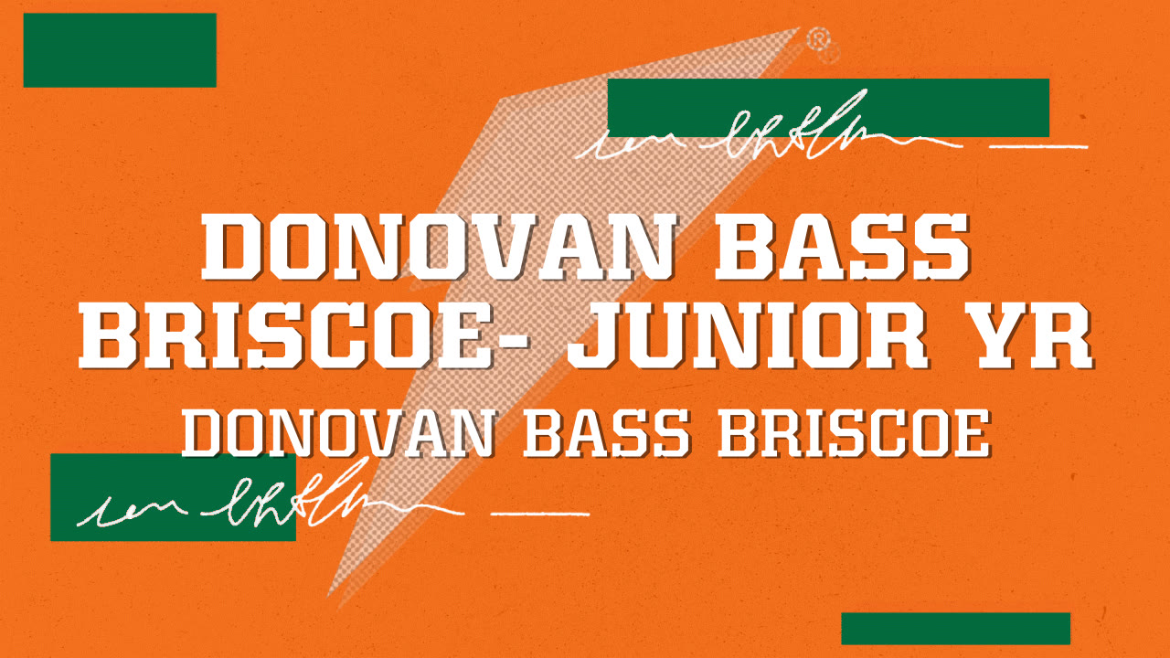Donovan Bass Briscoe- Junior Yr - Donovan Bass Briscoe highlights - Hudl
