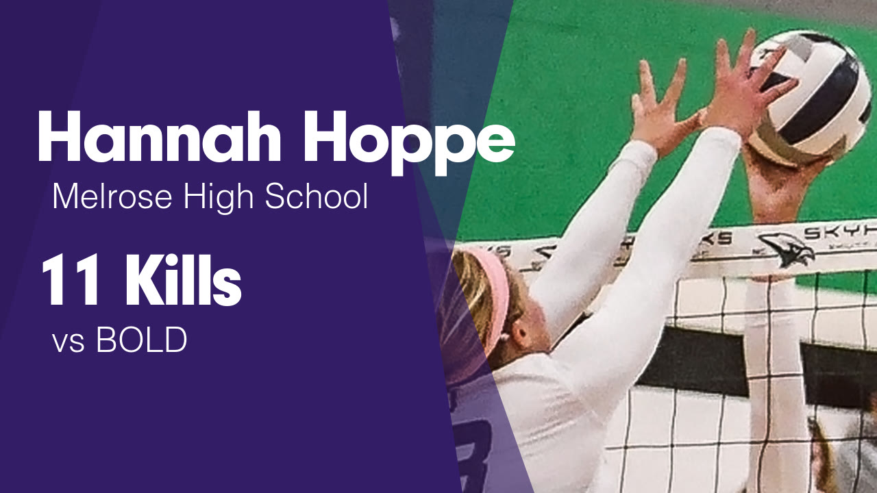 11 Kills vs BOLD - Hannah Hoppe highlights - Hudl