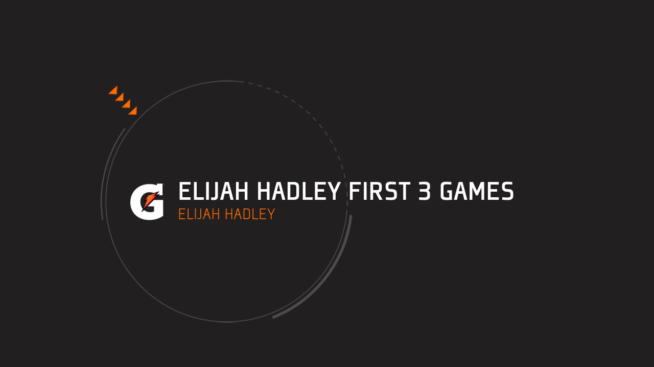 Elijah Hadley First 3 Games - Elijah Hadley highlights - Hudl