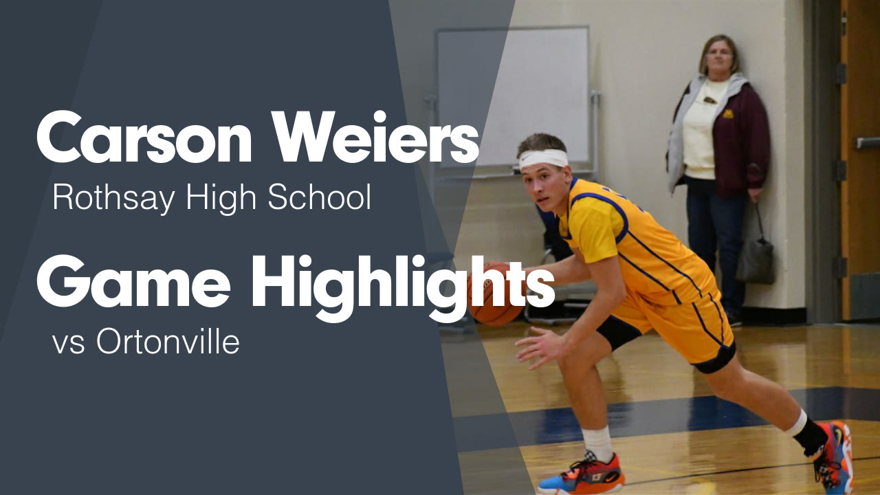 Game Highlights vs Ortonville - Carson Weiers highlights - Hudl