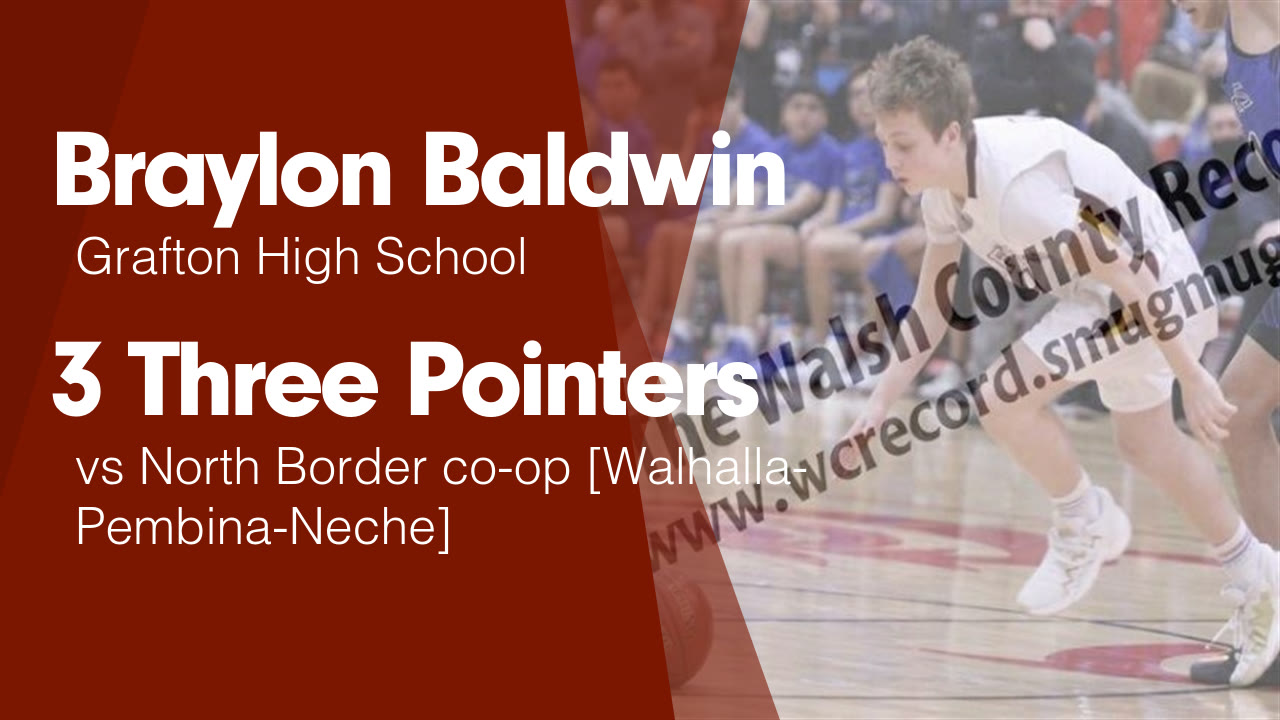 3 Three Pointers vs North Border co-op [Walhalla-Pembina-Neche ...