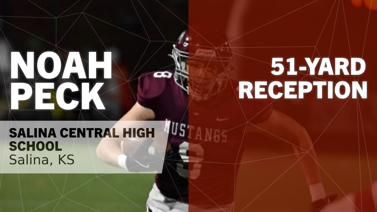 51-yard Reception vs Arkansas City - Noah Peck highlights - Hudl