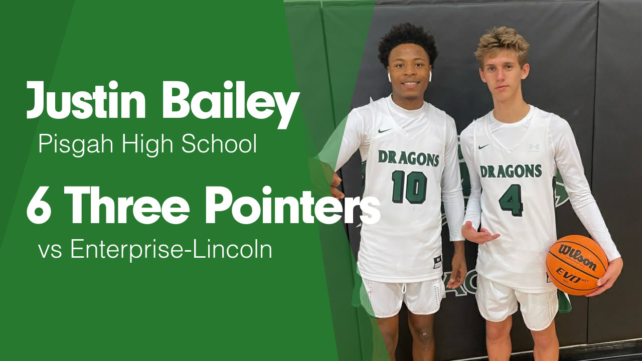 6 Three Pointers vs Enterprise-Lincoln - Justin Bailey highlights - Hudl