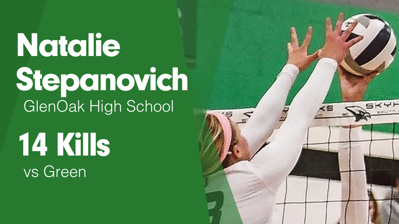14 Kills vs Green - Natalie Stepanovich highlights - Hudl