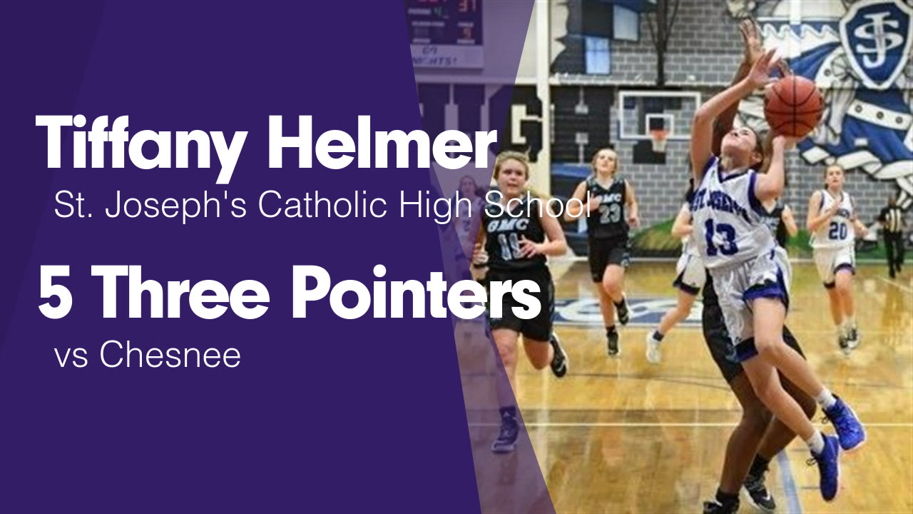 5 Three Pointers vs Chesnee - Tiffany Helmer highlights - Hudl