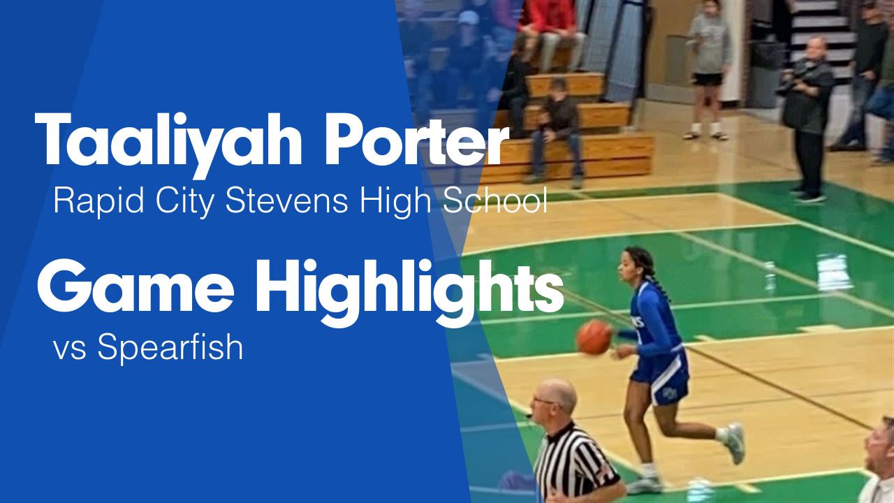 Game Highlights vs Spearfish - Taaliyah Porter highlights - Hudl