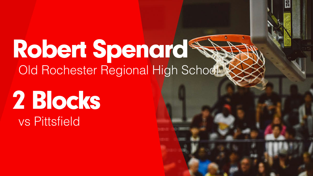 2 Blocks vs Pittsfield - Robert Spenard highlights - Hudl