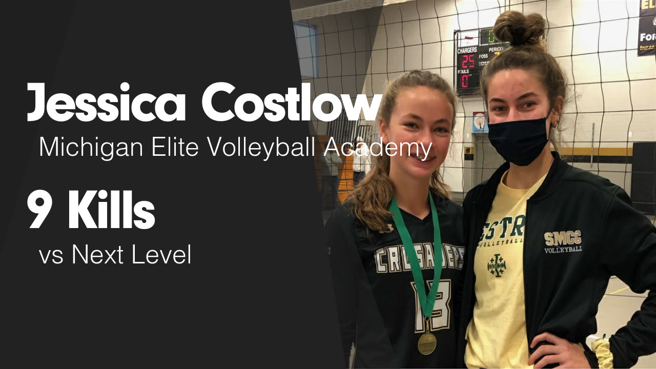9 Kills vs Next Level - Jessica Costlow highlights - Hudl