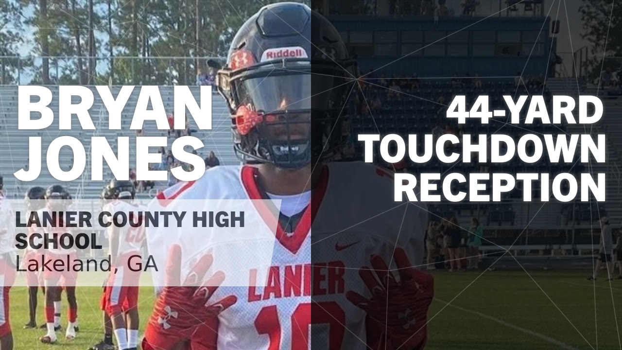 44-yard Touchdown Reception vs Atkinson County - BJ Jones highlights - Hudl