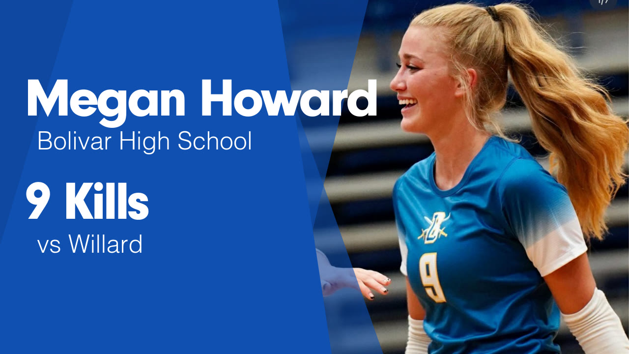9 Kills vs Willard - Megan Howard highlights - Hudl