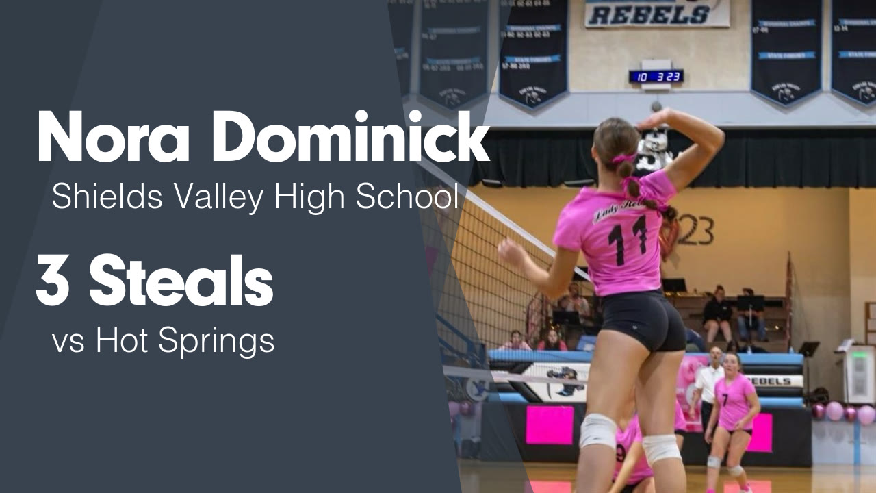 3 Steals vs Hot Springs - Nora Dominick highlights - Hudl