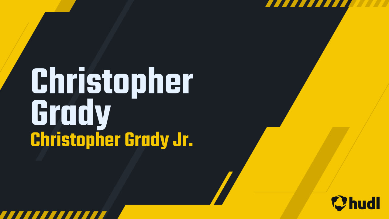 Christopher Grady - Christopher Grady Jr. highlights - Hudl