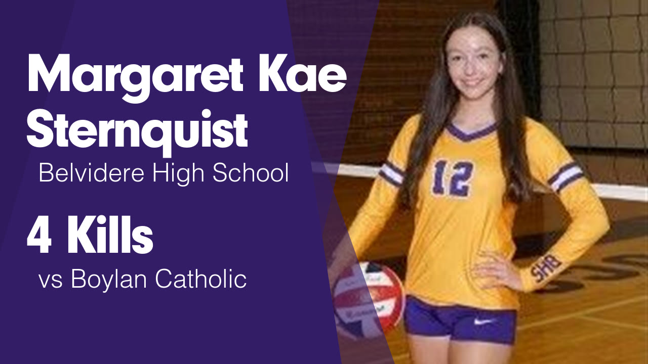 4 Kills vs Boylan Catholic - Margaret Kae Sternquist highlights - Hudl