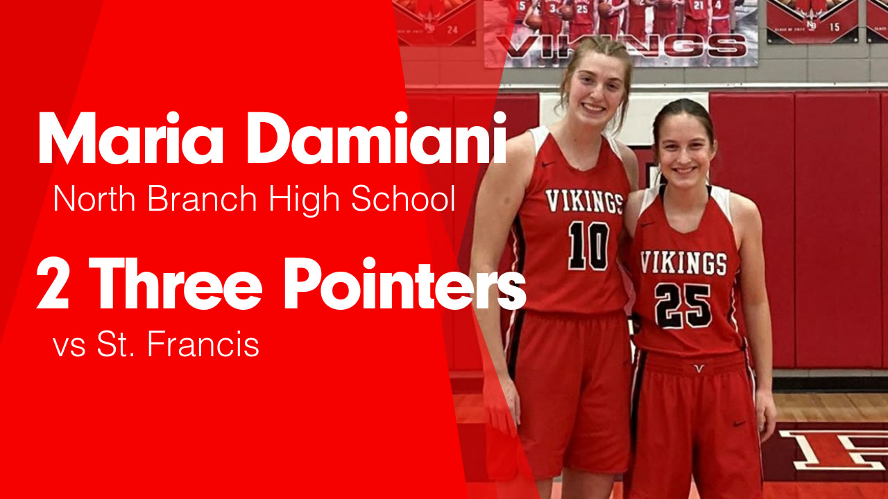 2 Three Pointers vs St. Francis - Maria Damiani highlights - Hudl