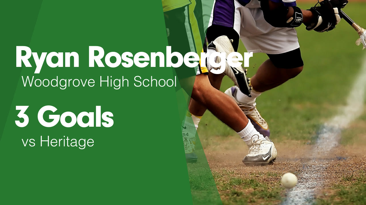 3 Goals vs Heritage - Ryan Rosenberger highlights - Hudl