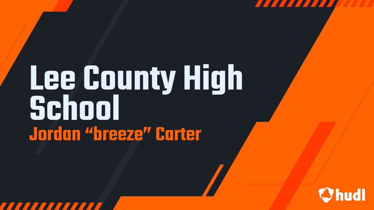 Lee County High School - Jordan Carter highlights - Hudl