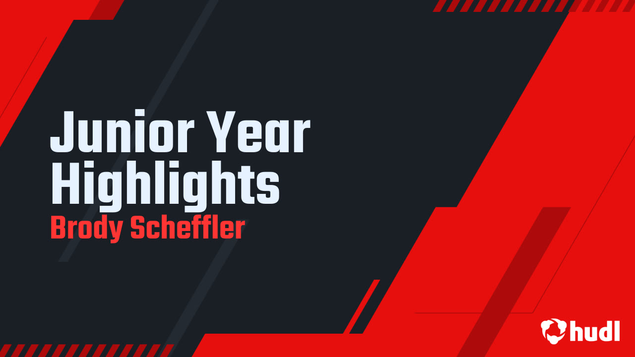 Junior Year Highlights - Brody Scheffler highlights - Hudl