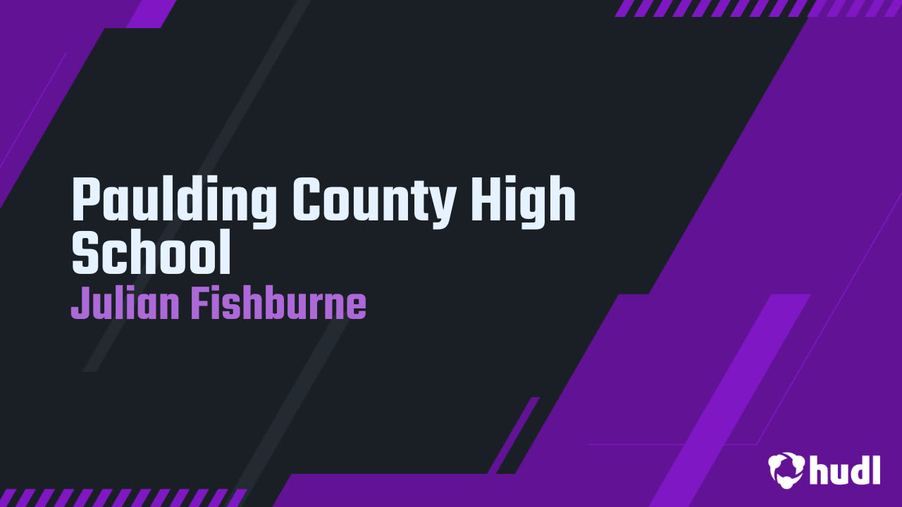 Paulding County High School - Julian Fishburne highlights - Hudl